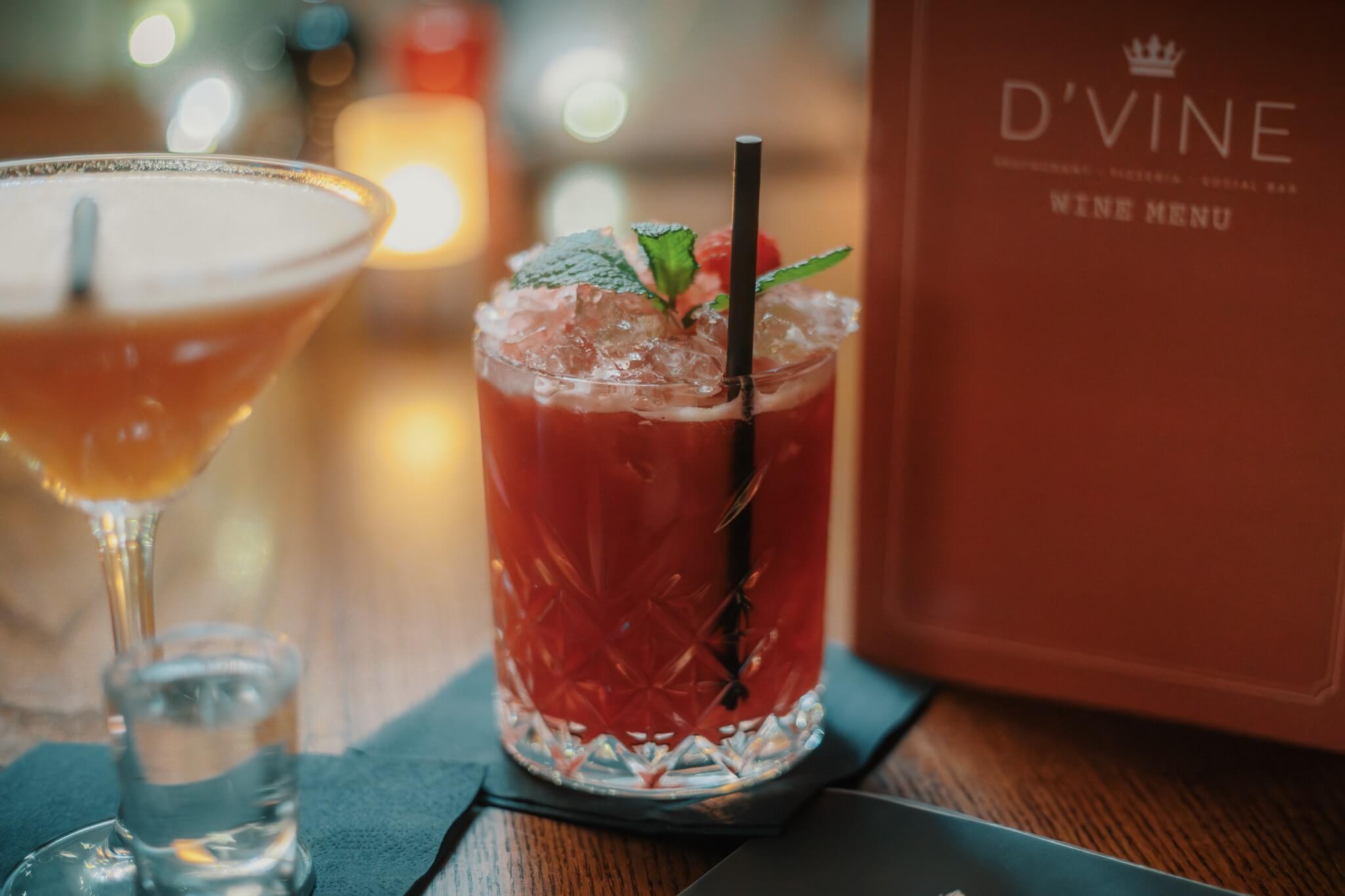 Menus - D'VINE